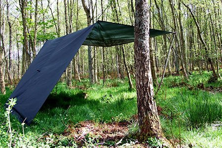 Płachta biwakowa - Tarp XL 4.5x3 - DD Hammocks - Olive
